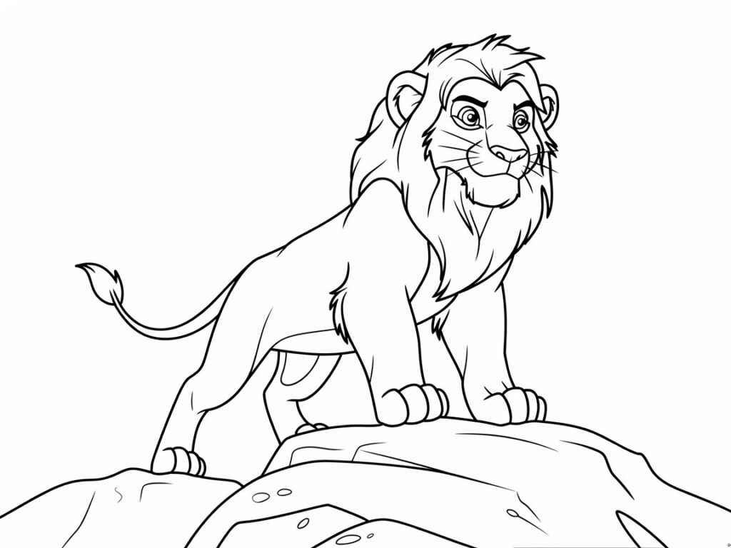 Kolorowanka Zwierzęta afrykańskie do pobrania i druku - Drawsy.pl